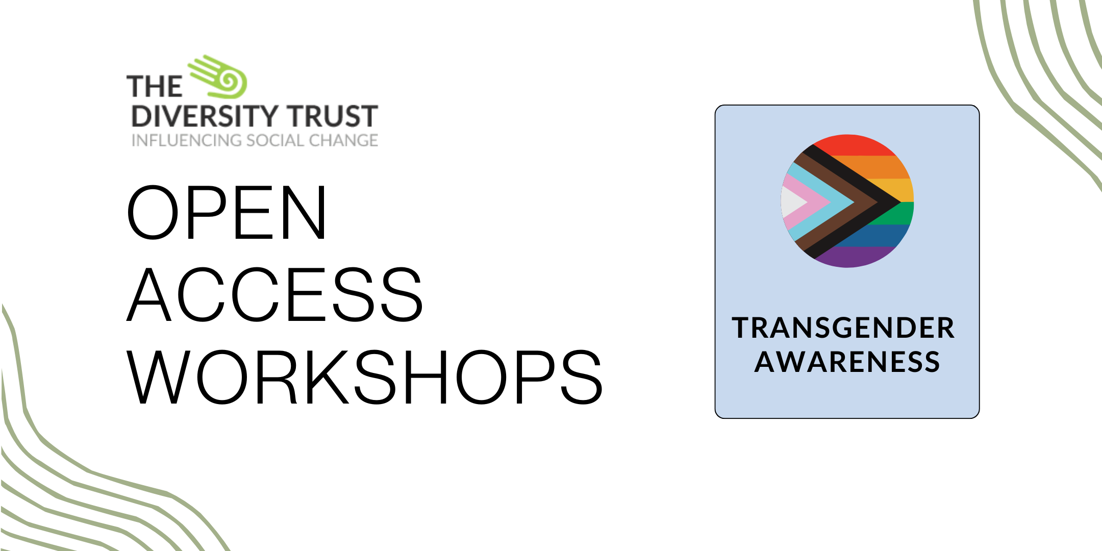 Open Access Workshop: Transgender Awareness (Online) - The Diversity Trust